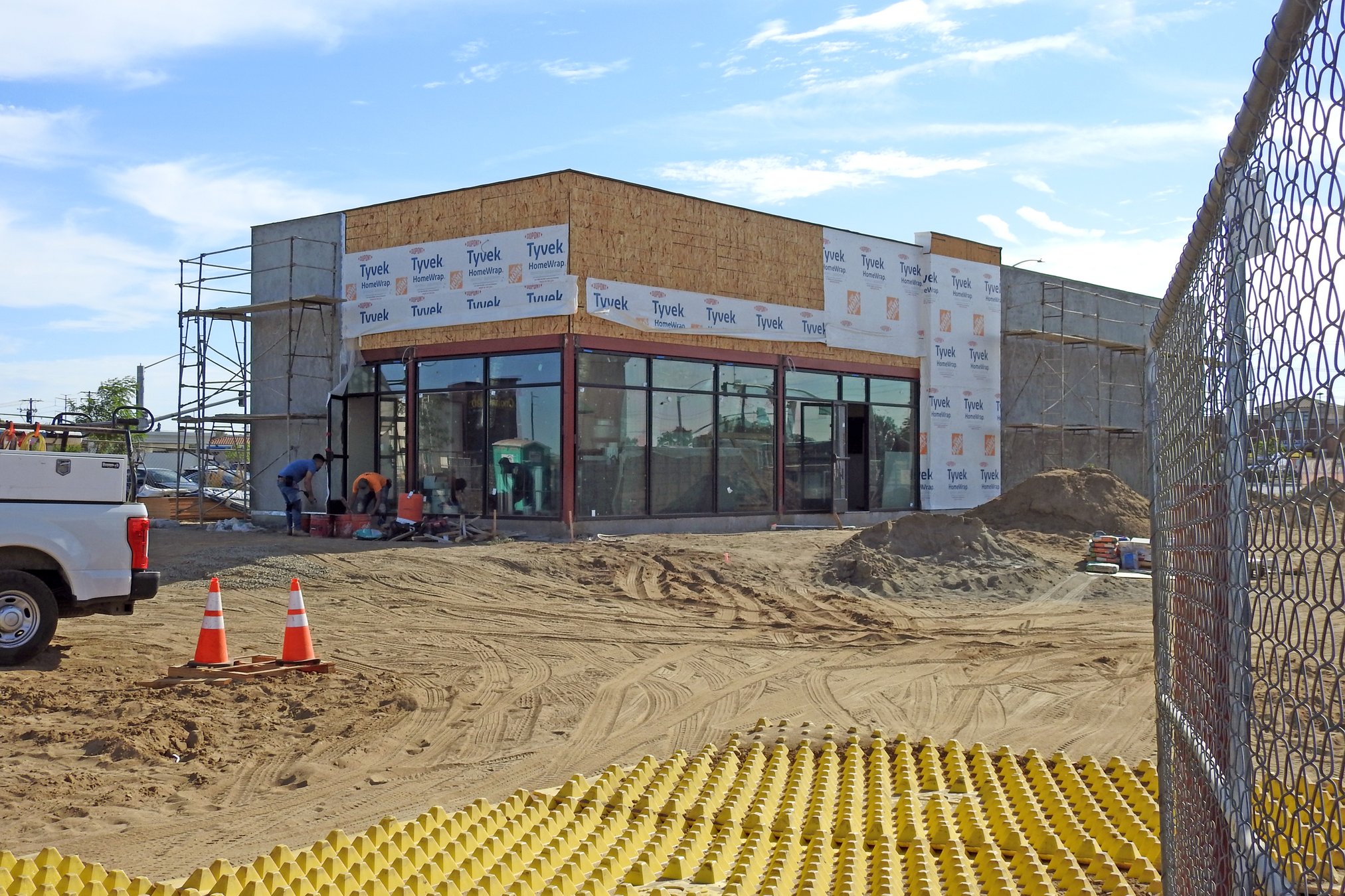 Ceres Gateway Center’s biggest project, a hotel, under construction ...