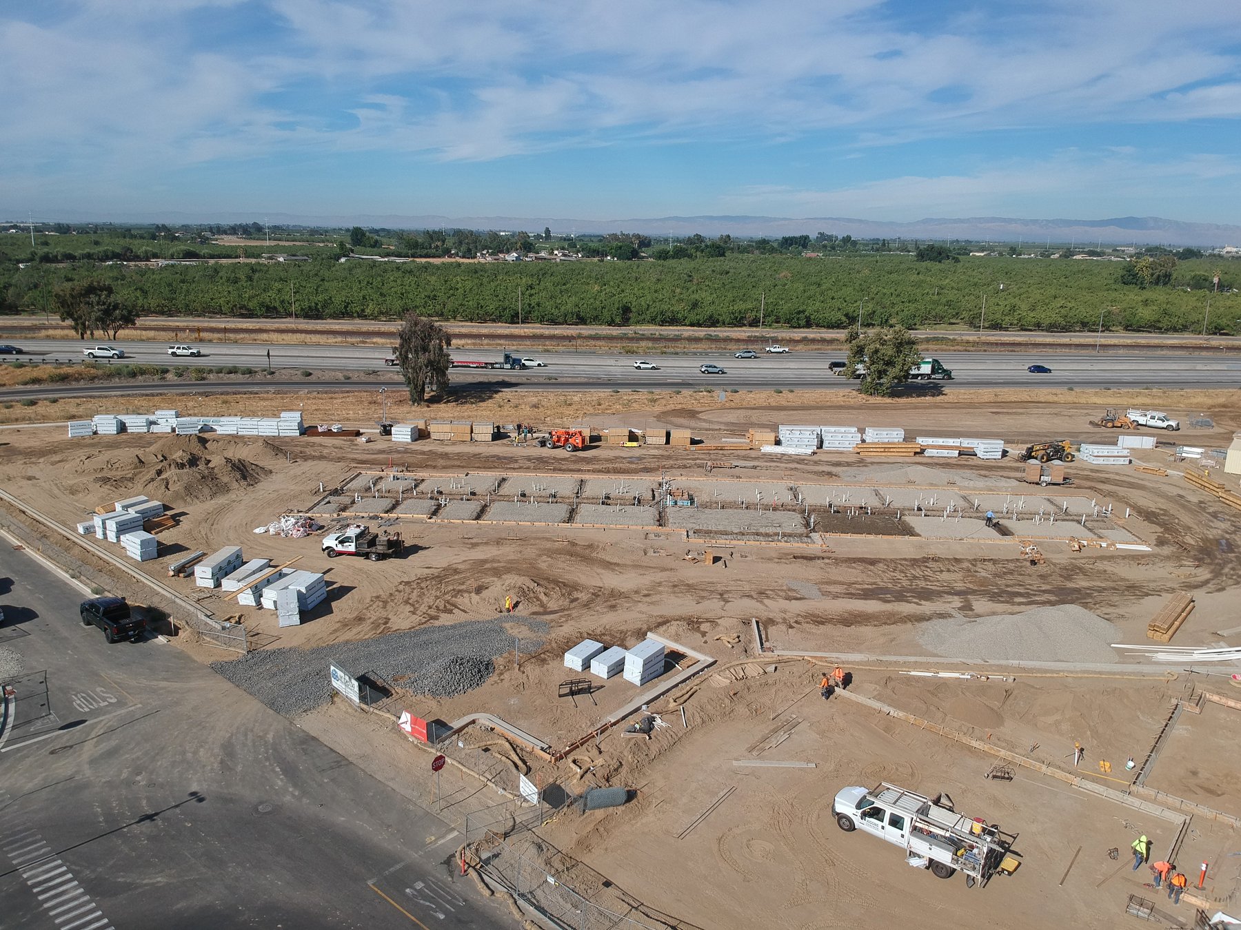 Ceres Gateway Center’s biggest project, a hotel, under construction ...