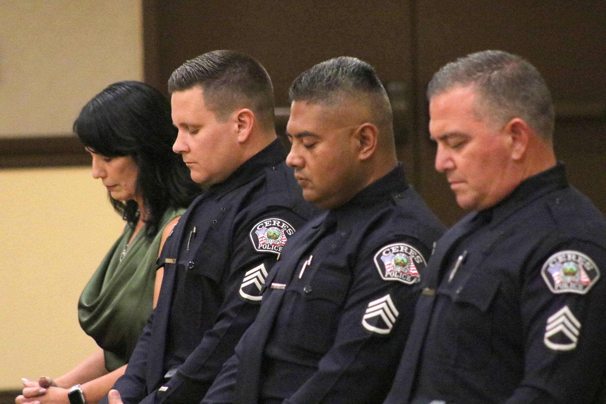 Ceres Police promotes eight - Ceres Courier