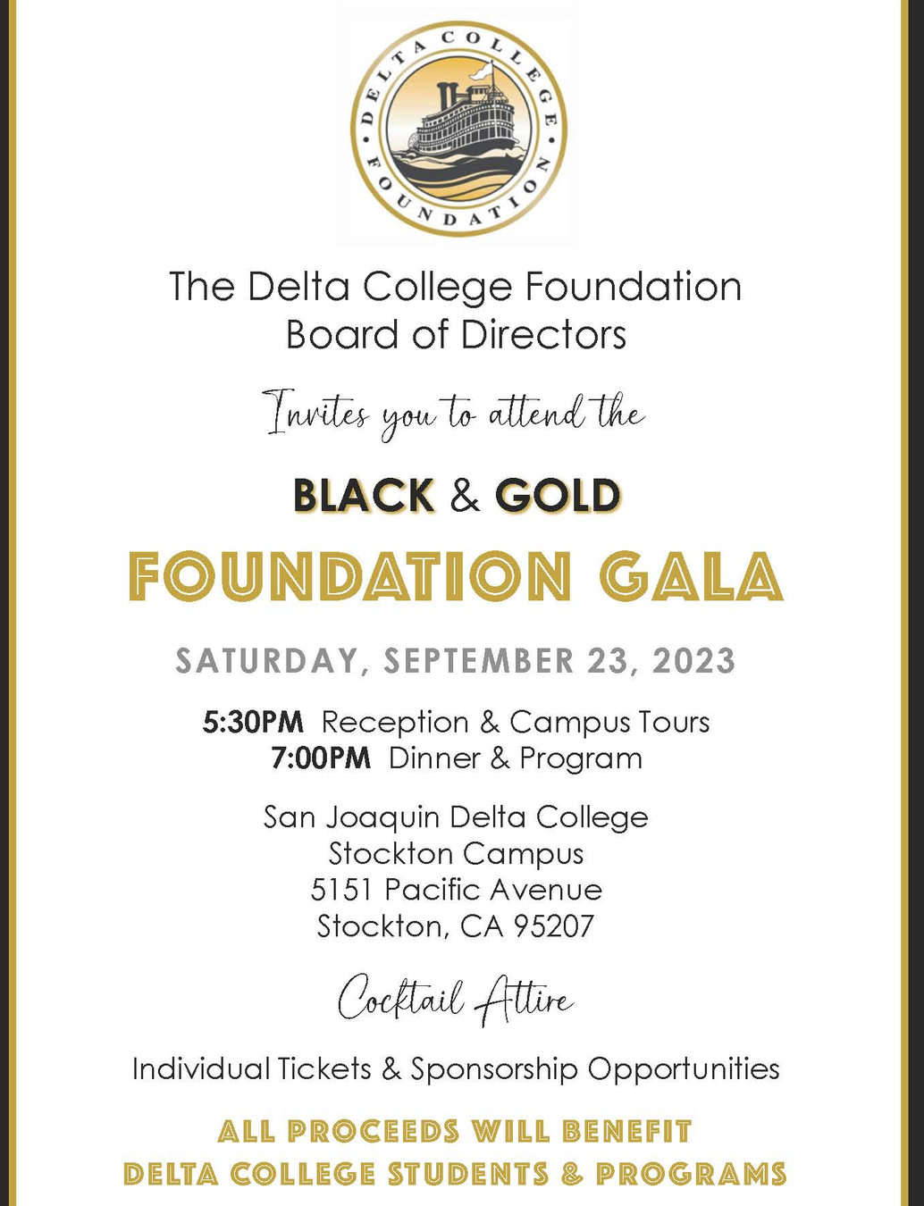 Delta Fundraiser To Support Scholarships, Student Programs - Oakdale Leader
