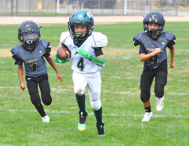 Jr. Buffs blast Jr. Spartans in Central Valley Youth varsity game ...