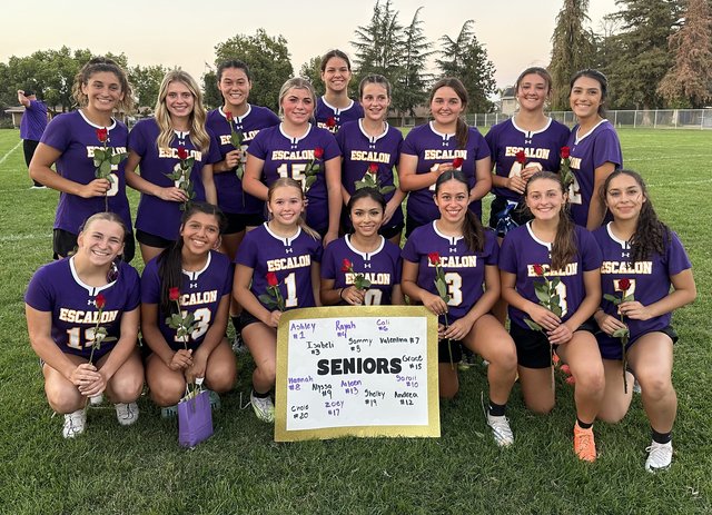 Flag Football Girls Have Inaugural Senior Night Event - Escalon Times