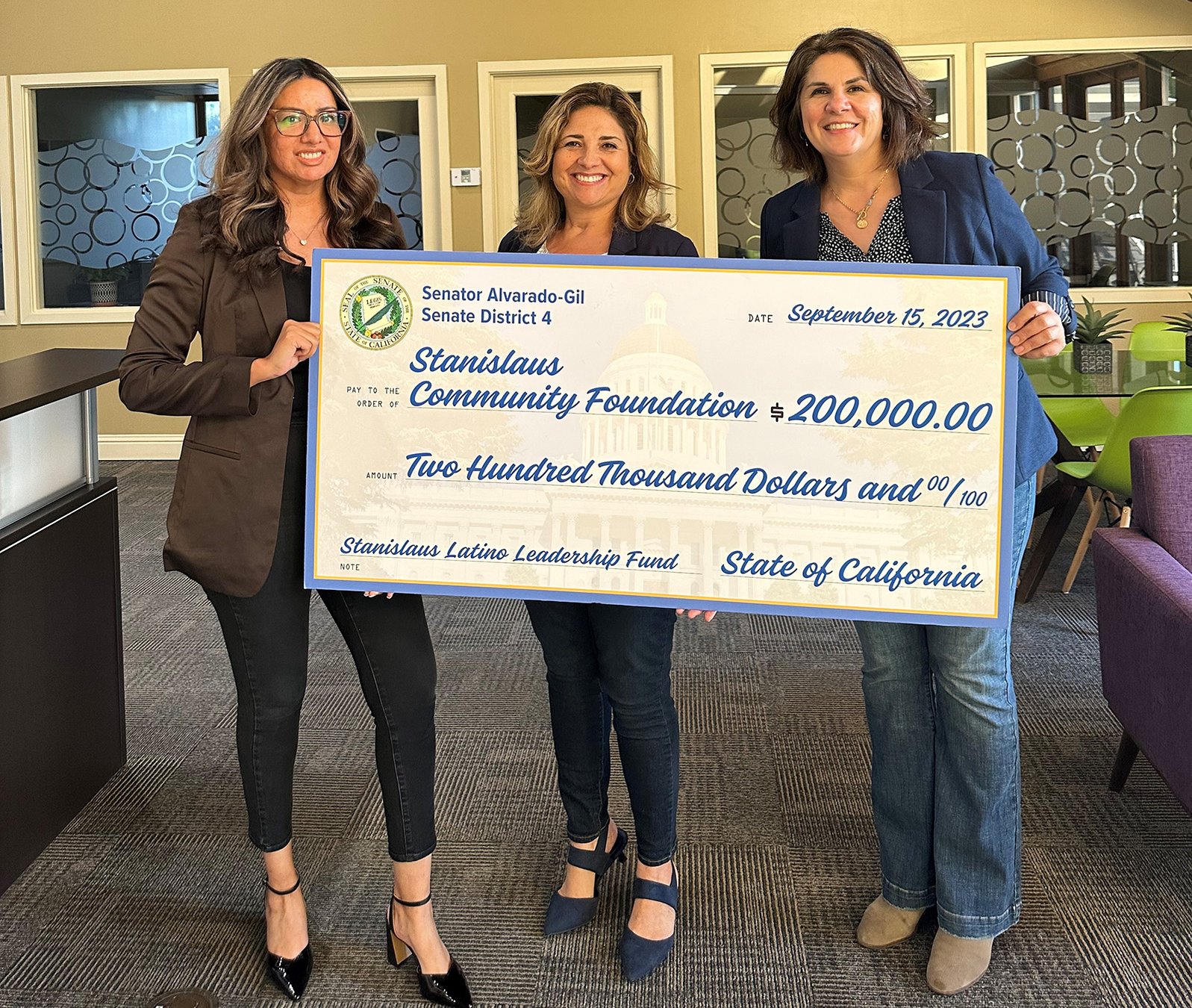 Alvarado-Gil secures funding for Stanislaus Latino Leadership Fund ...