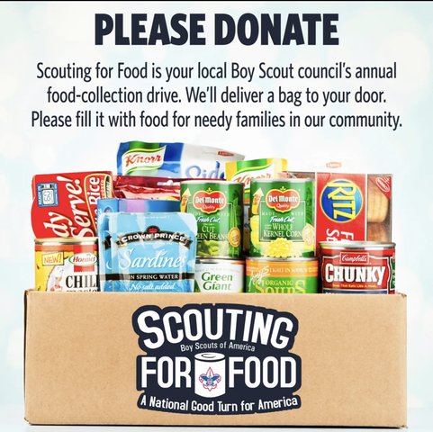Scouts Preparing For Annual Local Food Drive Collection - Oakdale Leader