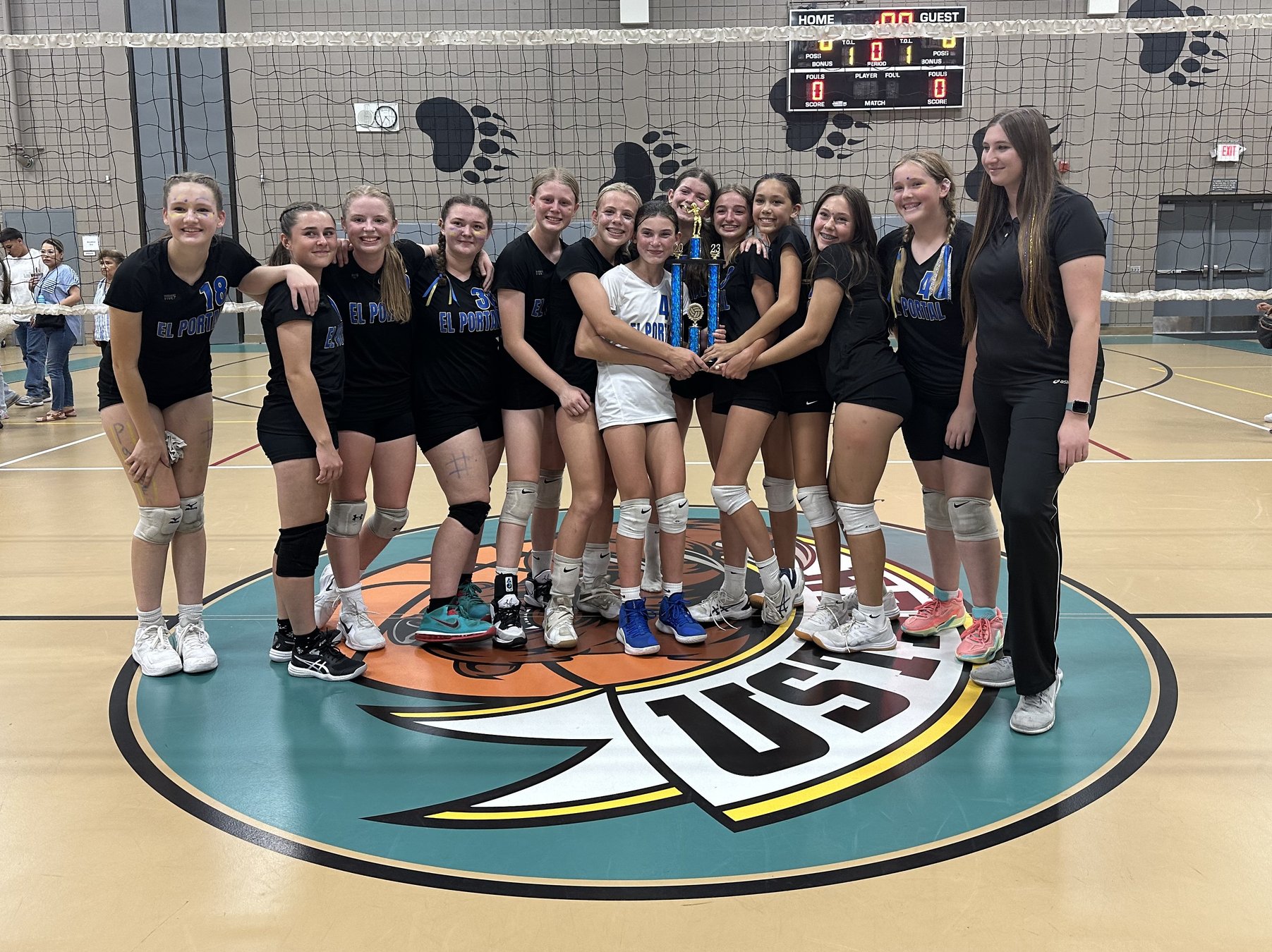 Middle School Volleyball Squads Claim Pair Of Championships - Escalon Times