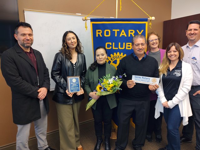 CVHS’ Zavalza honored by Rotarians - Ceres Courier
