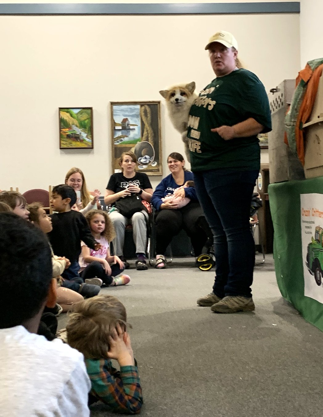 Collection of critters stop to visit Escalon Library - Escalon Times