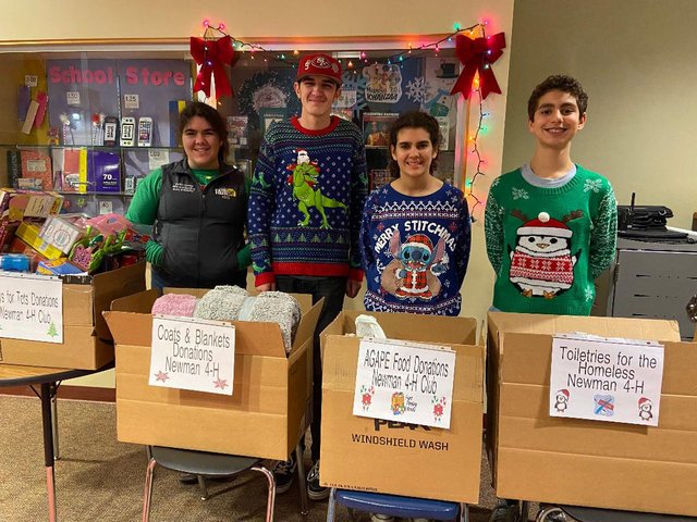 Newman 4-H Holiday Community Service - Westside Connect