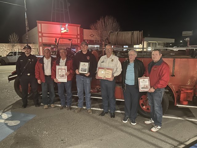 Gustine Fire Department recognized for antique fire engines - Westside ...