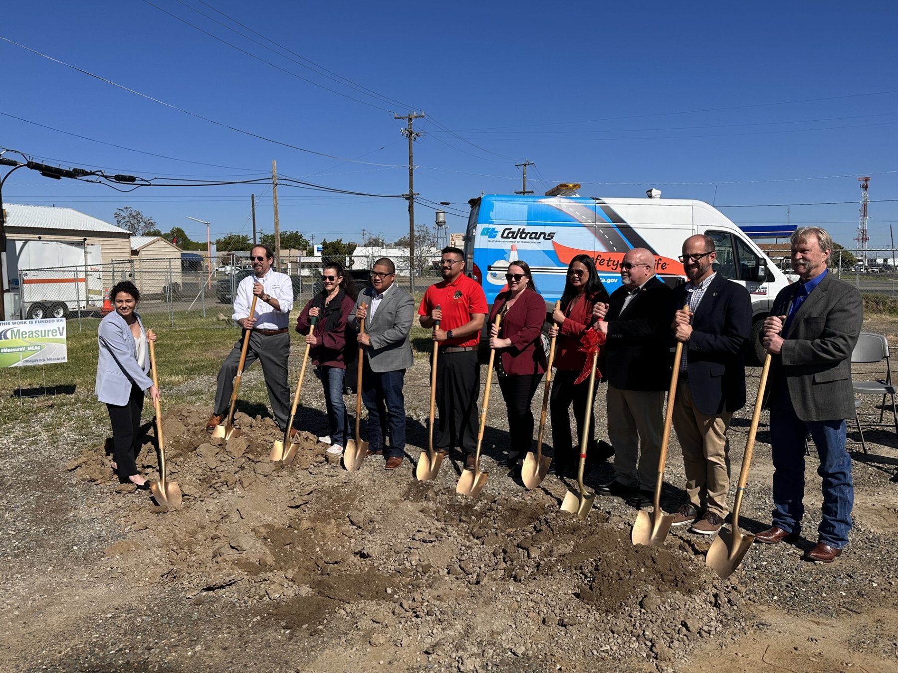 Groundbreaking celebrated for Highway 140/33 roundabout project ...