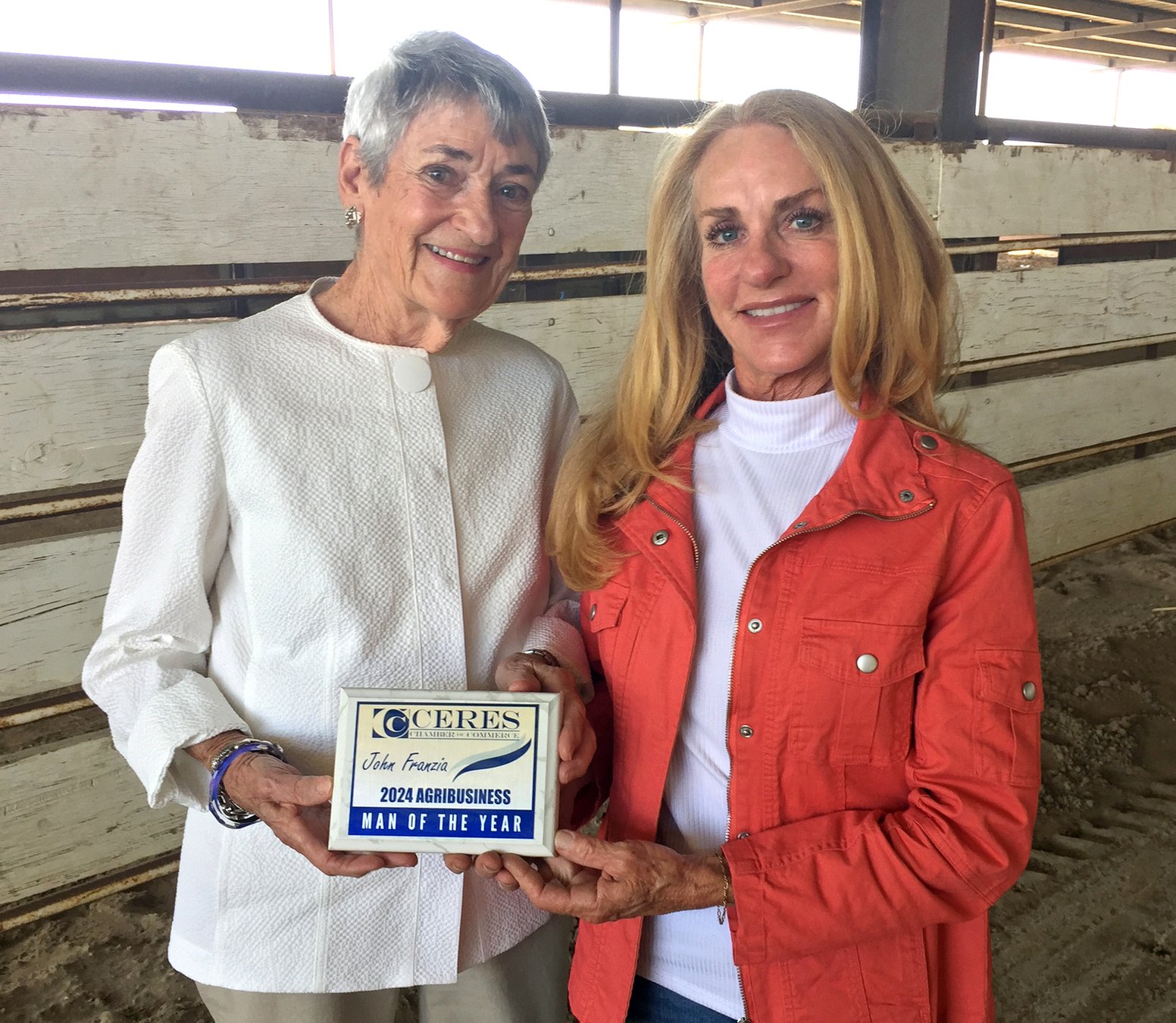 Ceres ag teacher Farinelli honored - Ceres Courier