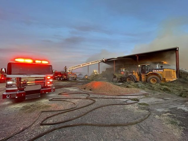Hay ignites in Denair barn - Turlock Journal