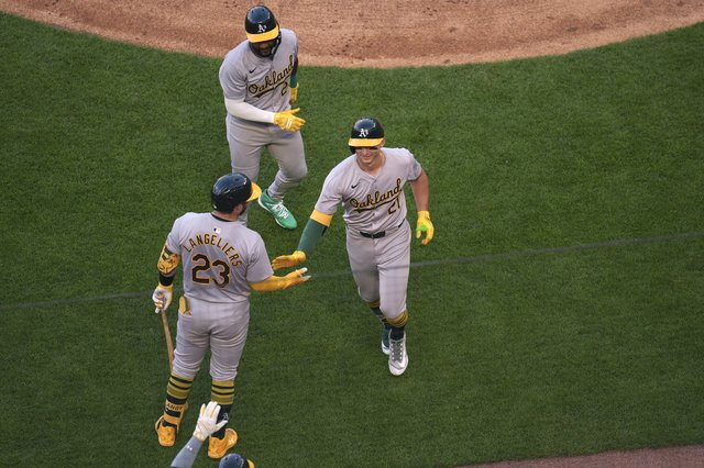 Soderstrom heating up as A’s approach midway point - Turlock Journal