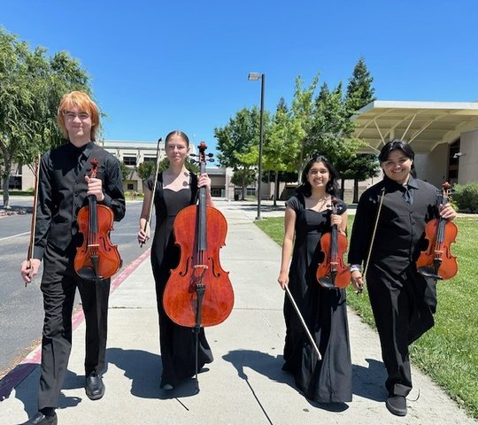 Gregori High School string quartet to join the pros - Escalon Times