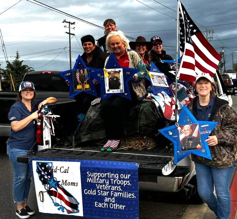 Mid-Cal Blue Star Moms anniversary celebration - Oakdale Leader