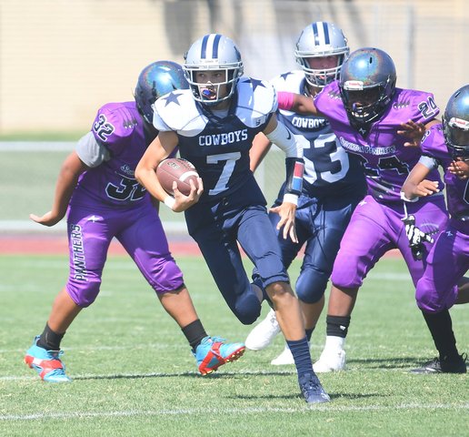 Manteca Cowboys tame Stockton Panthers - Manteca Bulletin