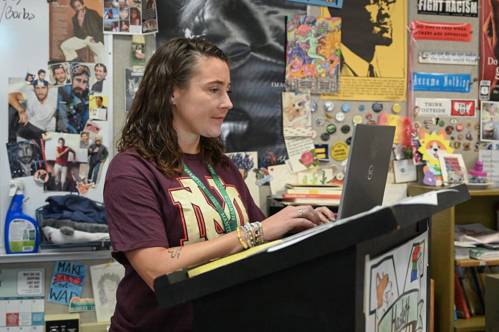 Open-door policy: Popular MHS English teacher keeps safe, inclusive ...