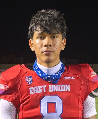 ATHLETE OF THE WEEK: Anthony Morales, East Union football - Manteca ...