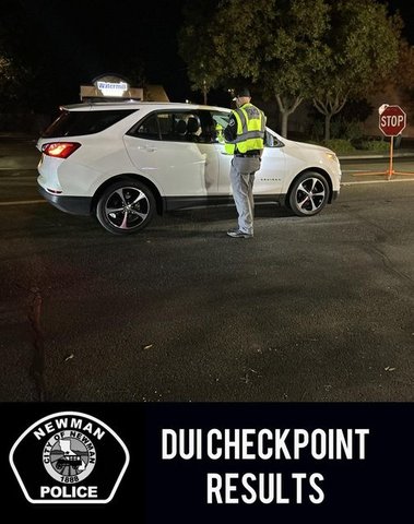 DUI checkpoint nets one arrest and spreads education - Westside Connect