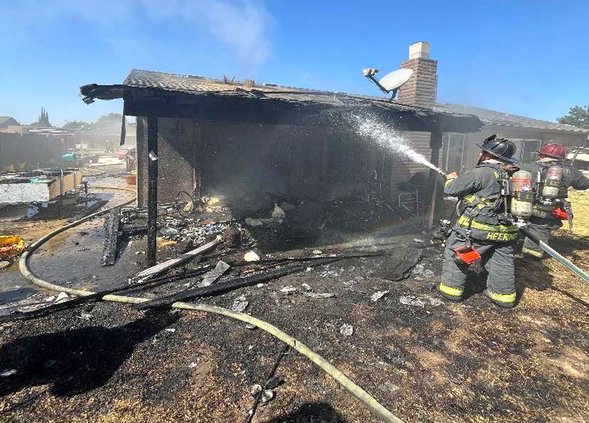 Running Lane house heavily damaged in fire - Ceres Courier