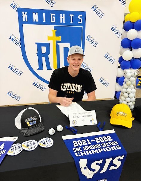 Trey Van Groningen commits to Dordt, following family legacy - Manteca ...