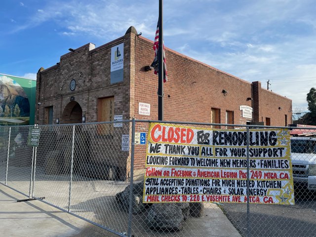 MANTECA LEGION HALL REMODEL PROJECT MAY BE $350,000 SHORT - Manteca ...