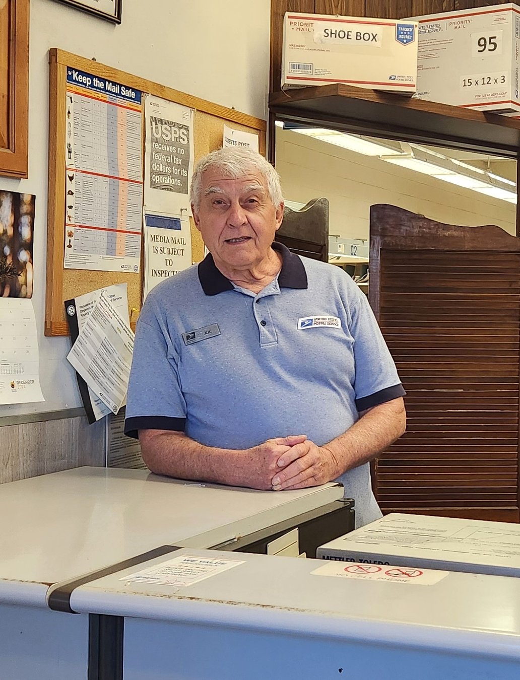 Longtime postal worker Berchtold officially retires - Escalon Times