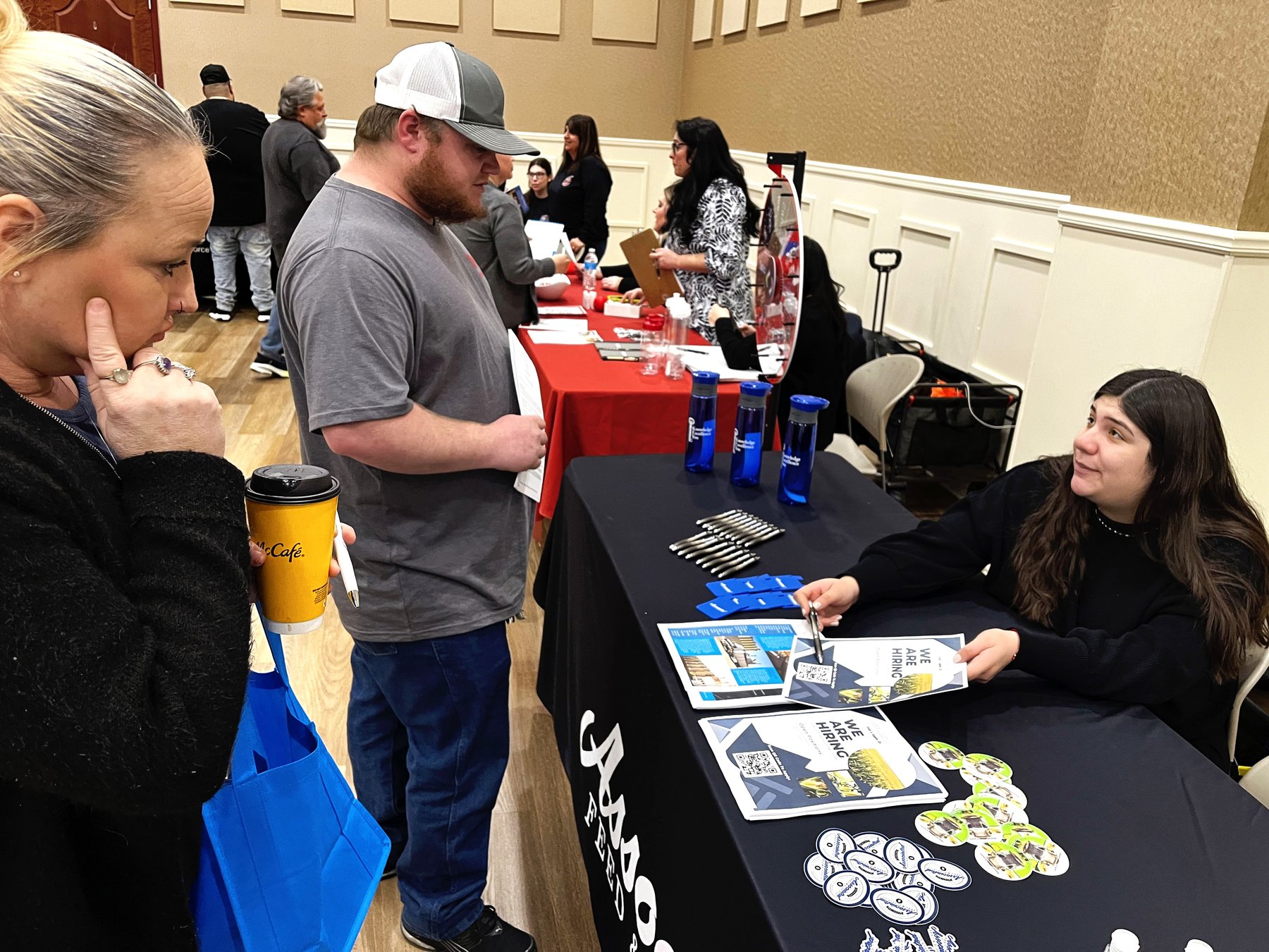 Career Fair draws energetic group of job seekers - Oakdale Leader