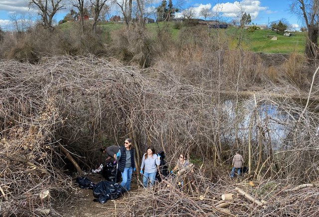 Groups collaborate in river clean-up effort - Oakdale Leader