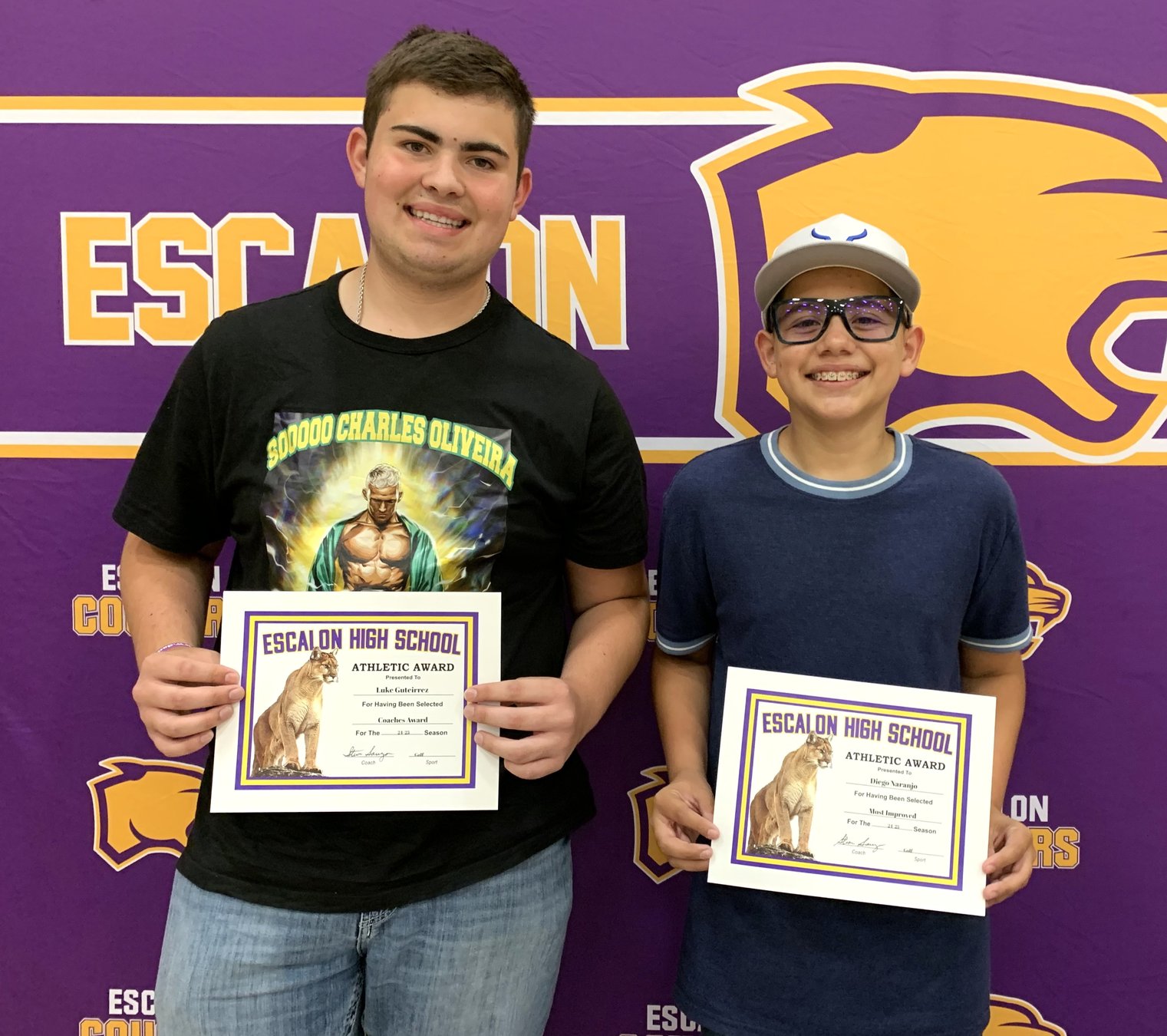 Golf honors for varsity, JV players - Escalon Times