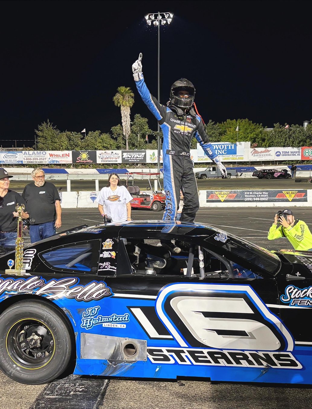 Stearns’ 2nd straight Stockton Late Model checkered flag is won in ...