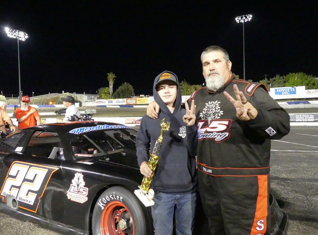 Checkered flag for Solari once again at 99 Speedway - Oakdale Leader