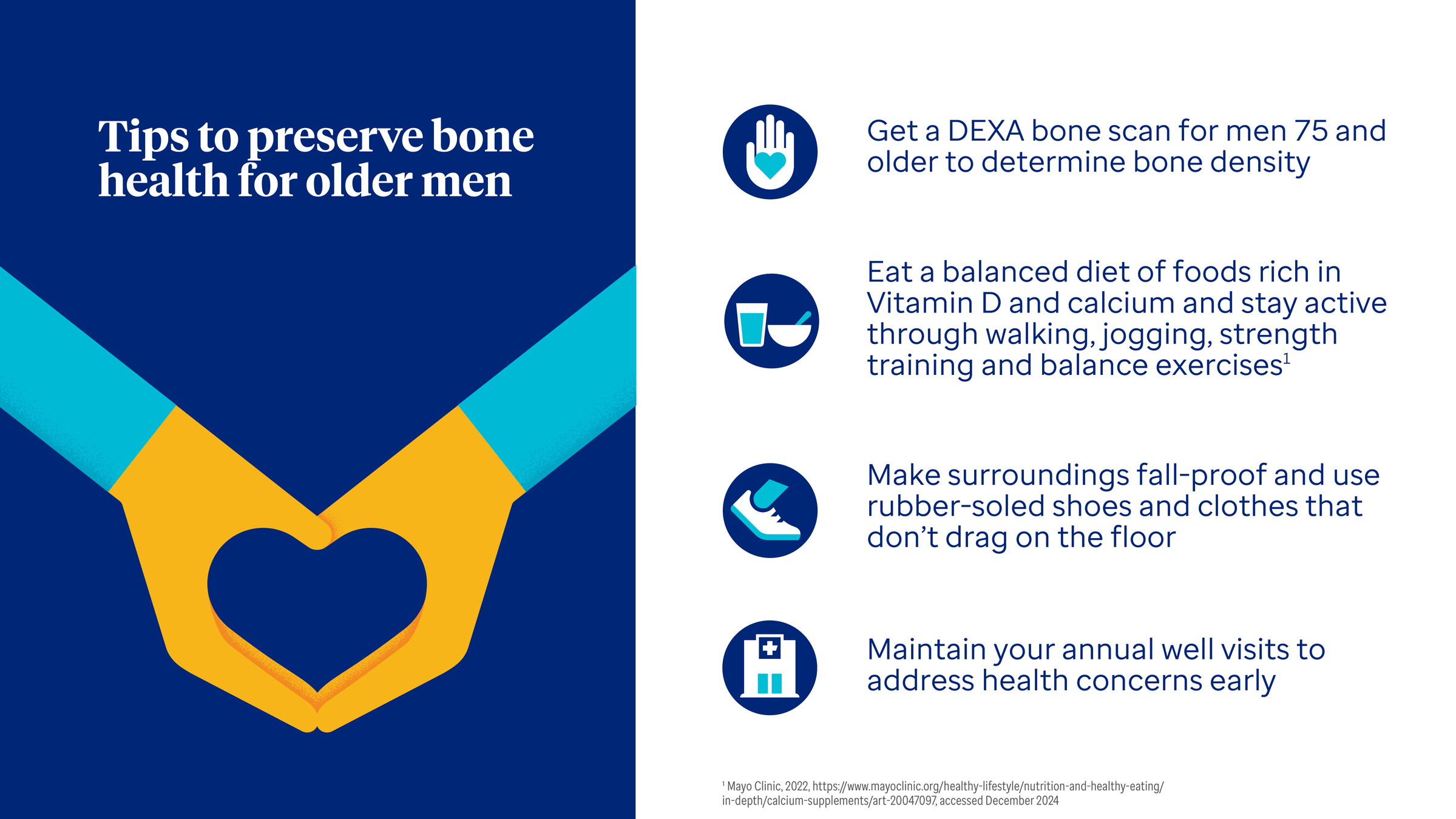 How men can maintain bone health and prevent falls - Oakdale Leader