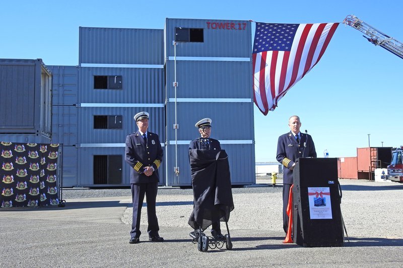 Regional fire training tower dedicated on Service Road - Turlock Journal