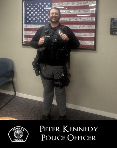 Newman Police Department adds new officer, promotes one to sergeant ...