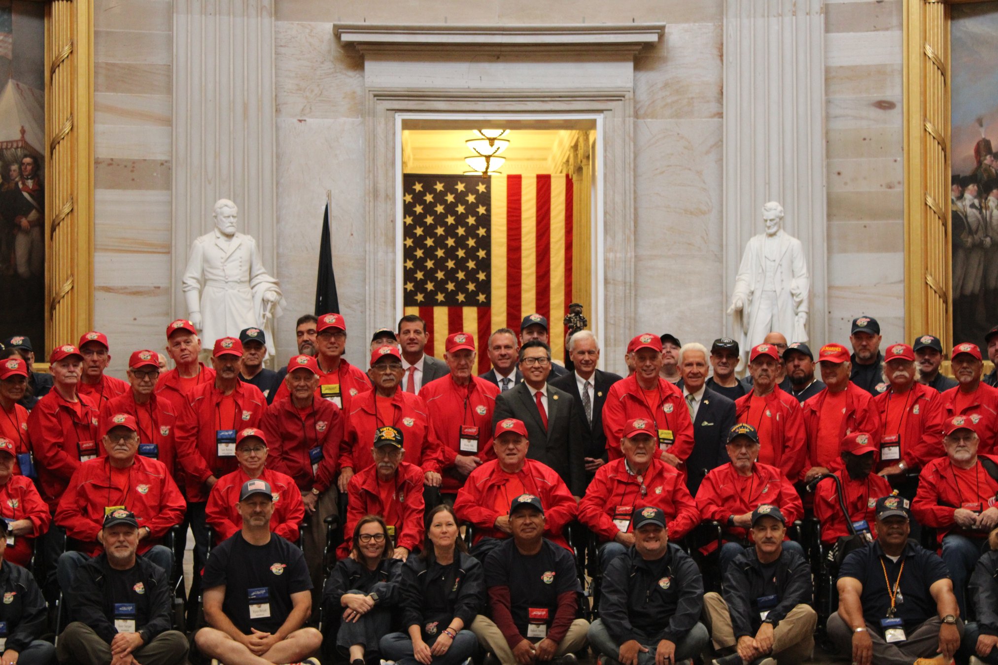 Veterans given grand tour by Central Valley Honor Flight - Turlock Journal