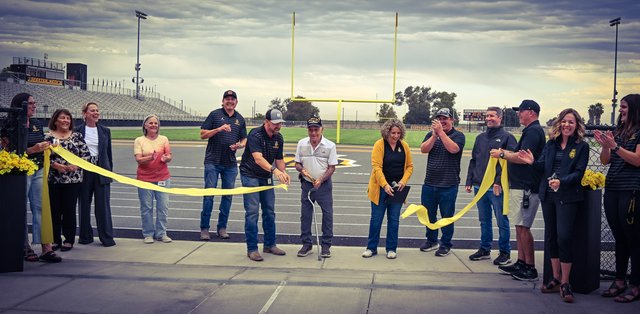 Marks completion of Lathrop High stadium renovation - Manteca Bulletin