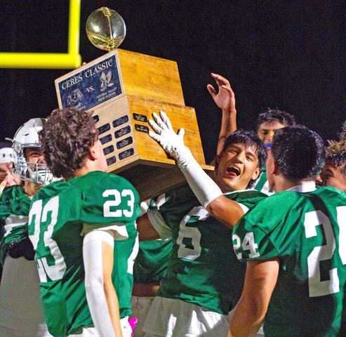 CV exacts payback with 38-21 victory against CHS - Ceres Courier