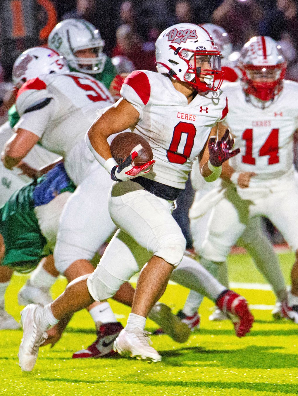 CV exacts payback with 38-21 victory against CHS - Ceres Courier