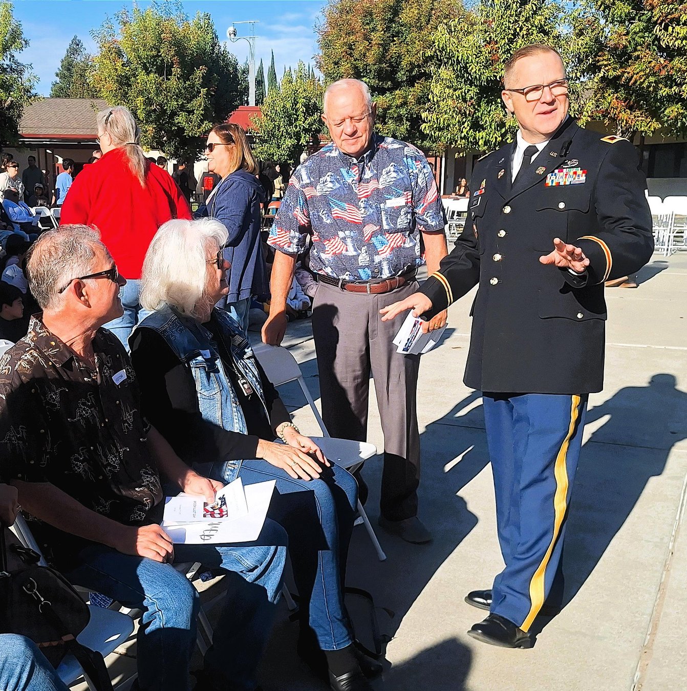 Brock Elliot Day honors school’s namesake and his family, all veterans ...