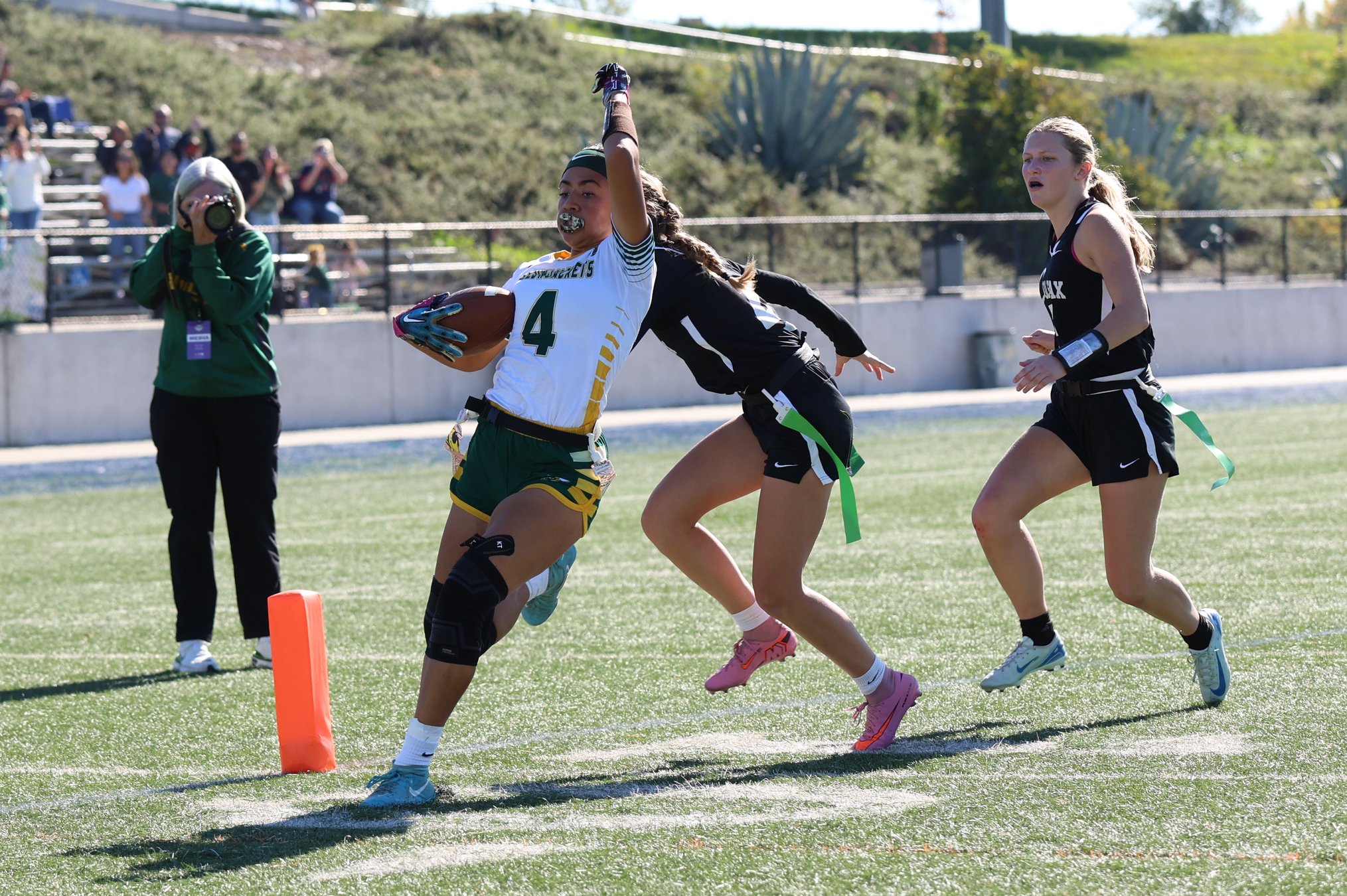 Yellowjackets win in OT again to claim flag football section title ...