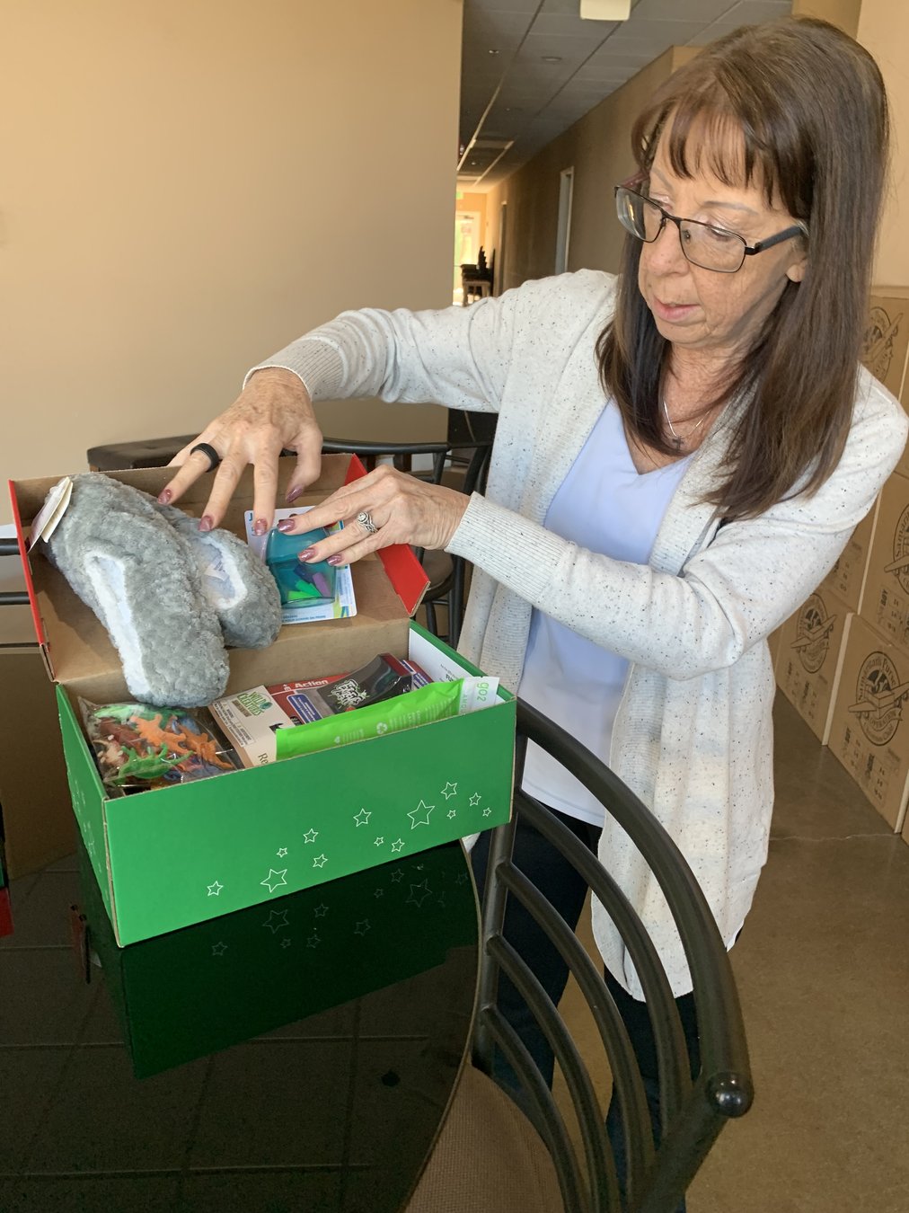 Residents share love, hope through boxes - Oakdale Leader