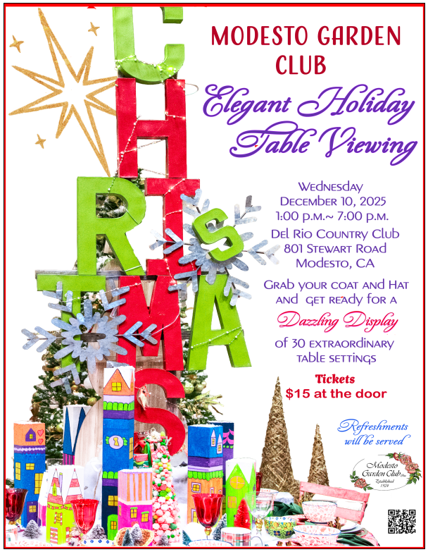 Table viewing offered by Modesto gardeners - Escalon Times