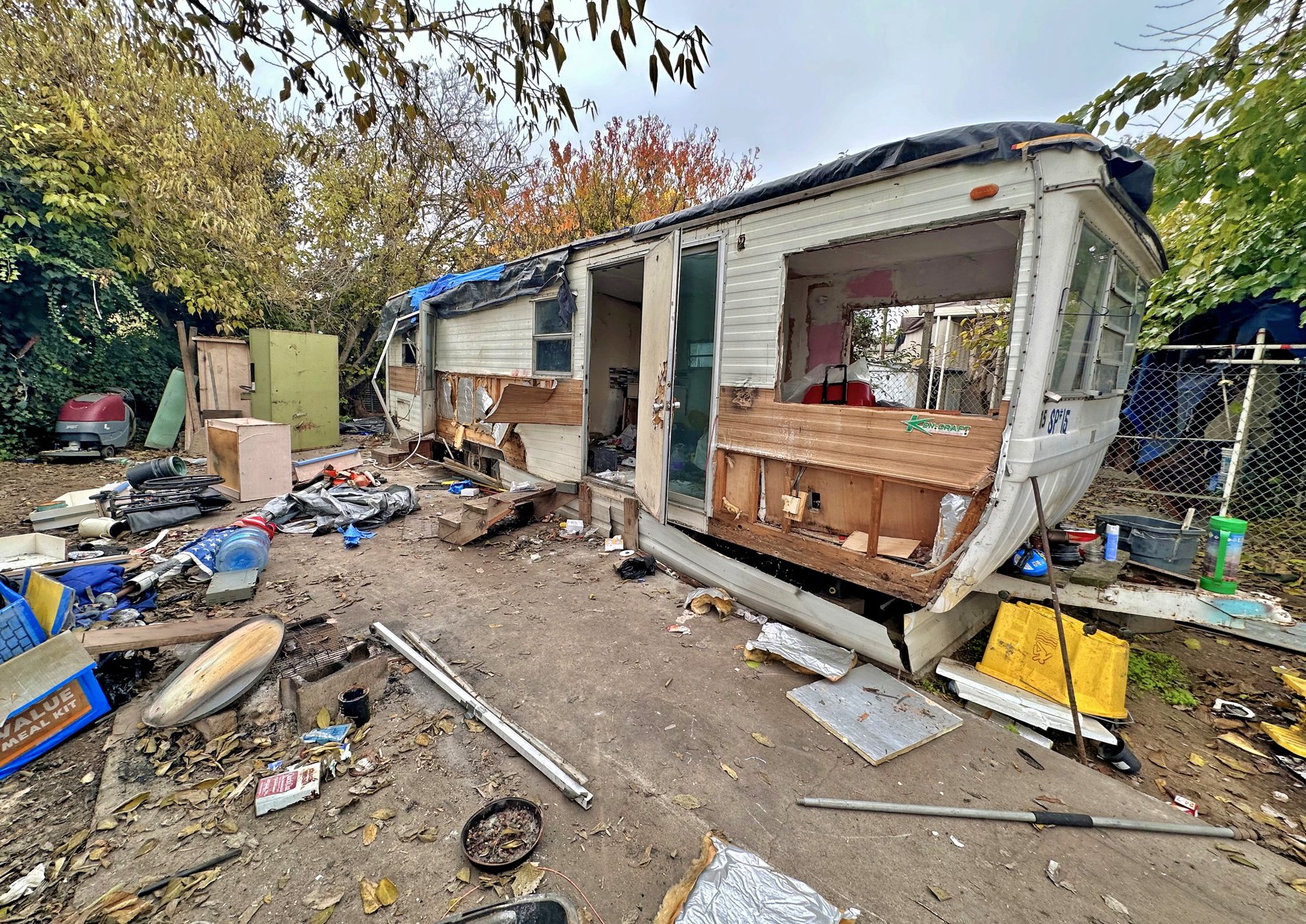 Owner faced with the nightmare clean-up of Lazy Wheels - Ceres Courier