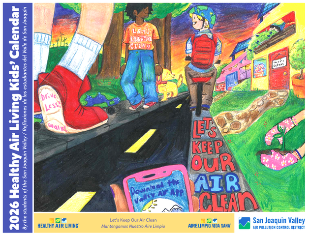 Student artists shine through Healthy Air Living calendar - Turlock Journal