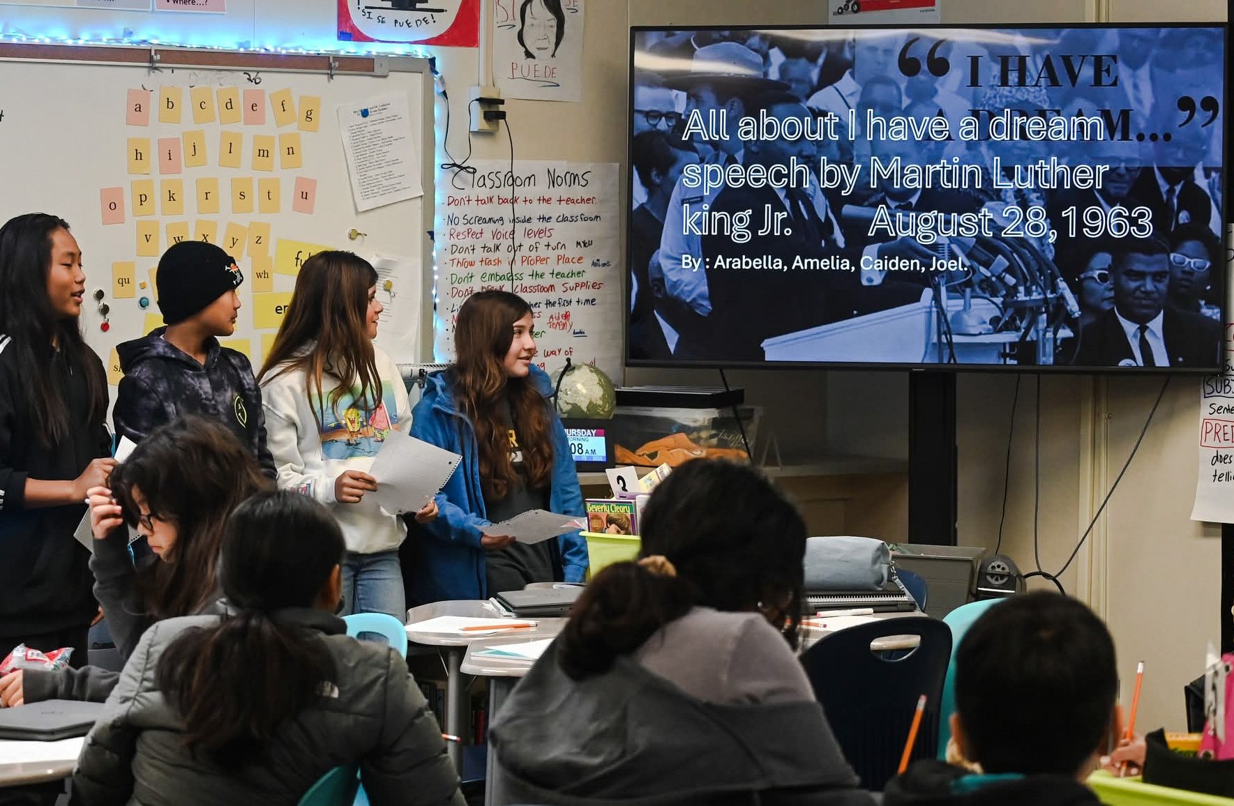 LEARNING ABOUT MLK JR. - Manteca Bulletin
