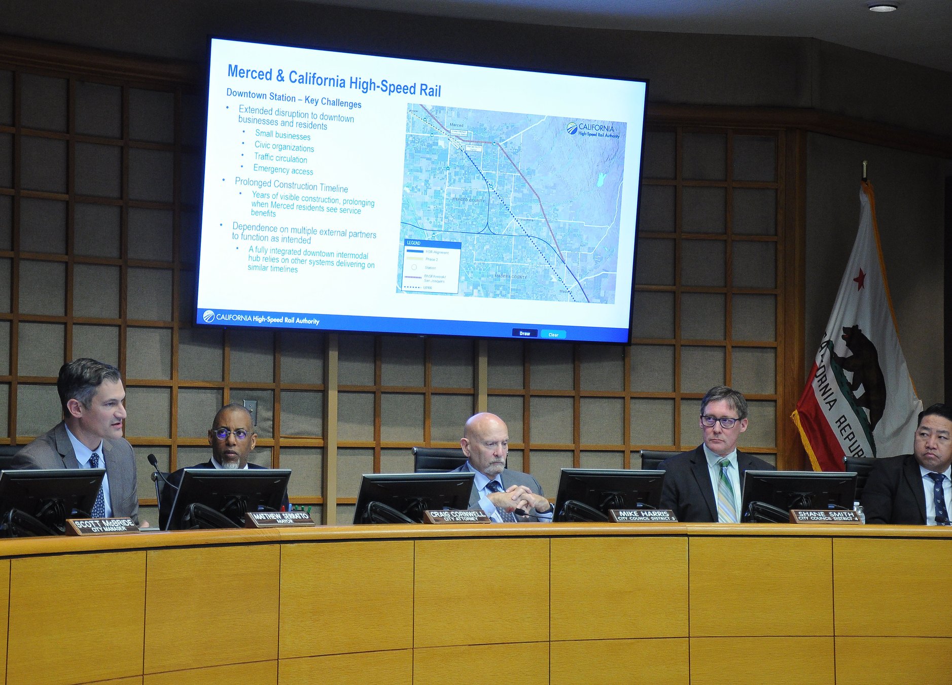 Rail Authority proposes new Merced bullet train station outside city ...