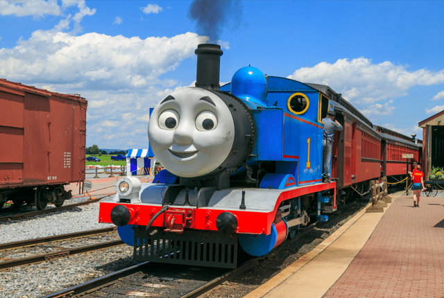 Blowing the whistle: Thomas the Tank engine lets off steam about Slick ...