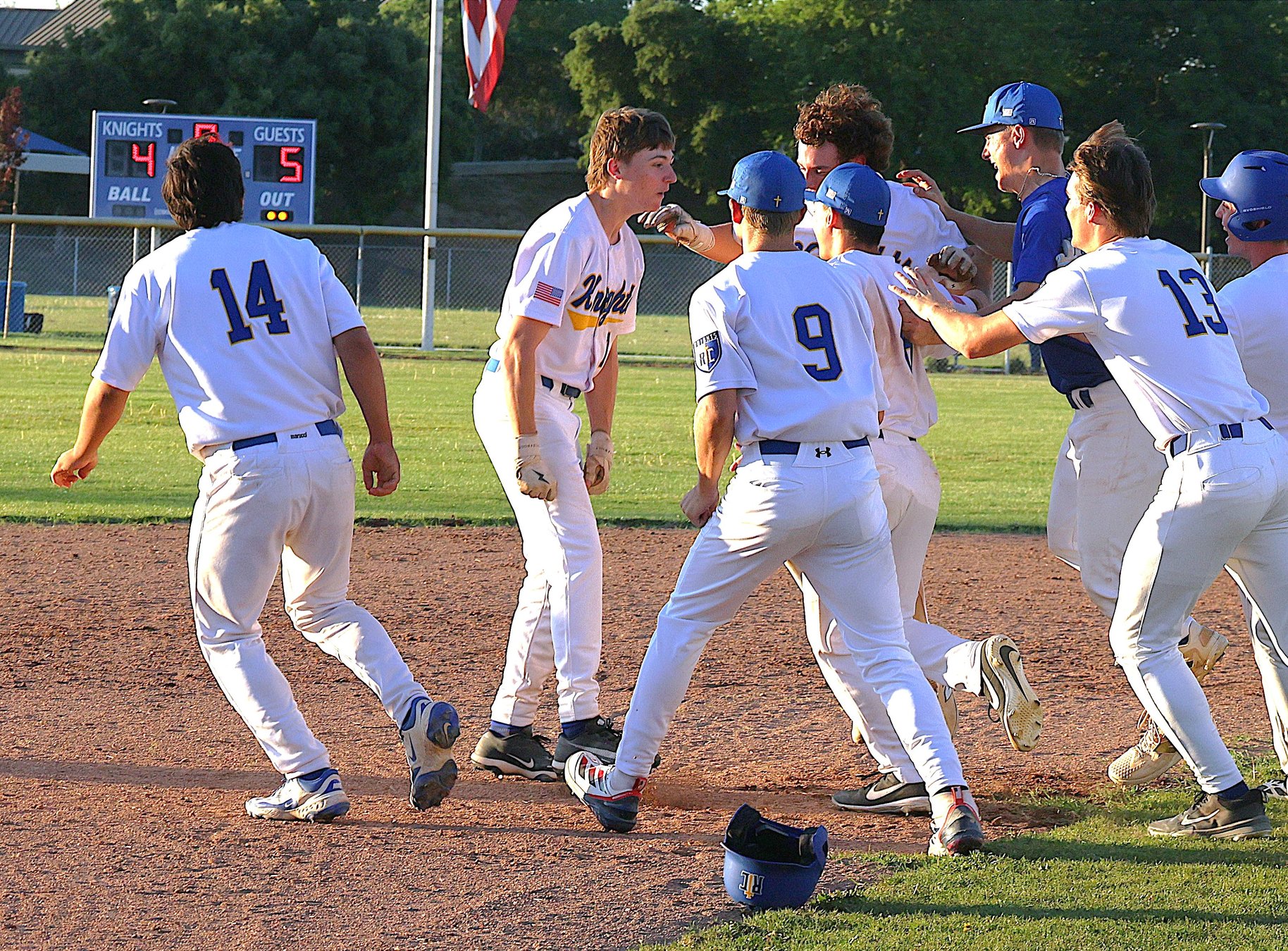 Knights sweep defending TVL champ - Manteca Bulletin