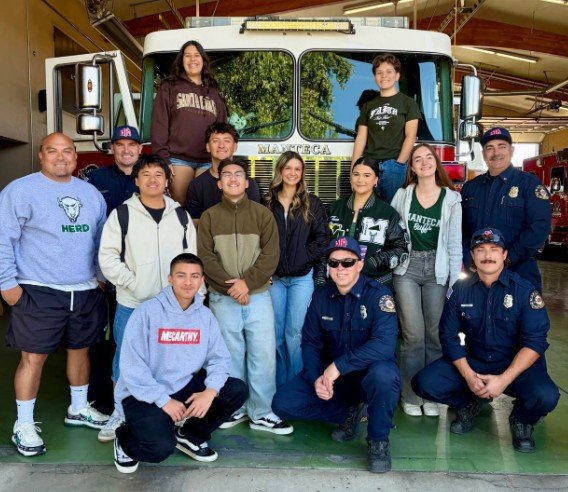 Manteca High CTE students partner with Manteca Fire - Manteca Bulletin